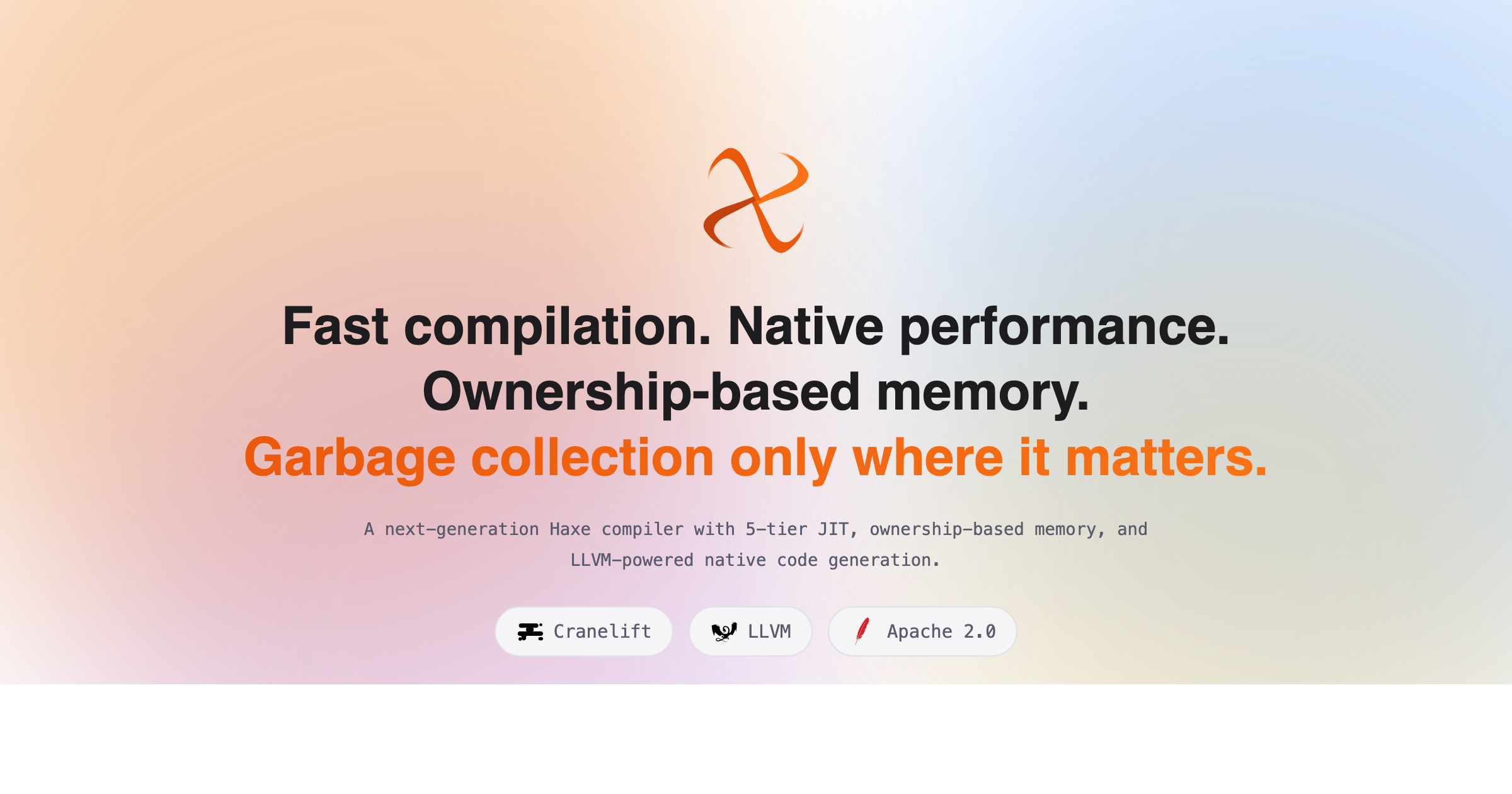 Rayzor — High Performance Haxe Compiler